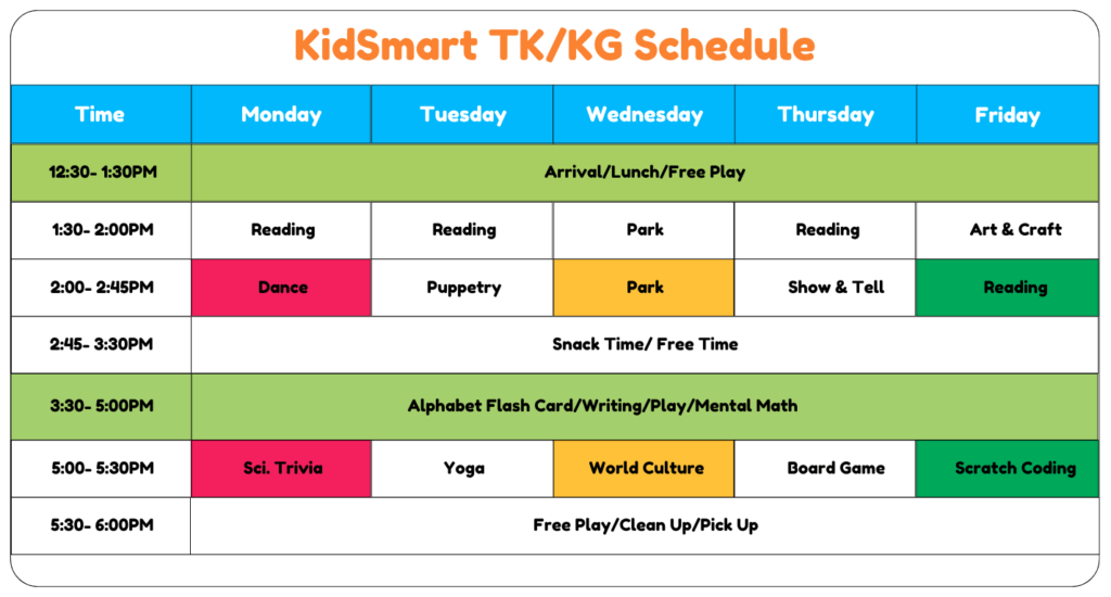 Enrichment Classes - KidSmart